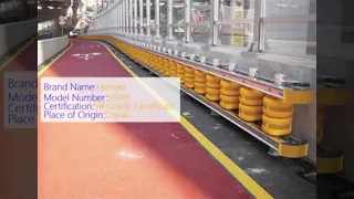 Highway Crash Barrier Roller Safety Guardrail