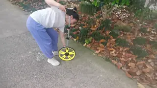 How to use digital measuring wheel in the FTTH cabling project