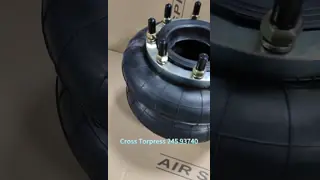 AIRSUSTECH 2H250180 Refer Torpress 245 93740 Flange Connection Industrial Air Spring
