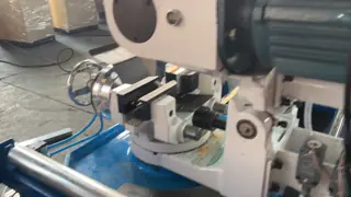 laser welding tube machine