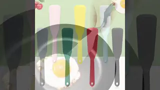 Food Grade Silicone Egg Frying Spatula | Non-Stick Heat Resistant Turner Factory Wholesale