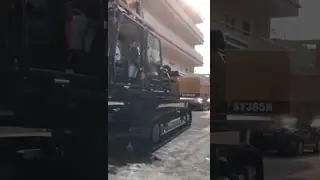 Excavator Sliding Cab Modifying Used for Digging Deep