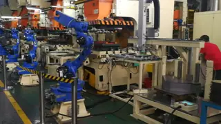 Fanuc Robots Automate Press Lines