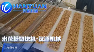 Puffed Rice Candy Bar Cutting Machine