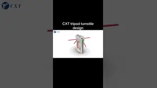 CXT tripod turnstile gate #machine #design #desigamer #robot #smartphone #kitchen #cnc #laser