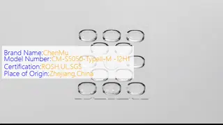 ROHS 50mm Square LED Lens 93% Transmittance
