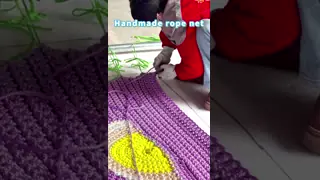Handmade rope net