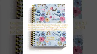 Business Notebook 5.8x8.3 Hardcover Spiral
