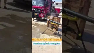 Hydraulic Jetting Tool Test Directional Drilling