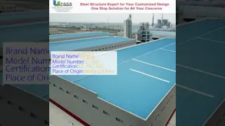 Steel Building Corrosion Windproof Industrial Factory