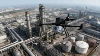 UAV Gas Detector Inspects 4km Non Contact