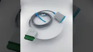 Watch:Compatible Nihon Kohden 12 Pin ECG Trunk Cable