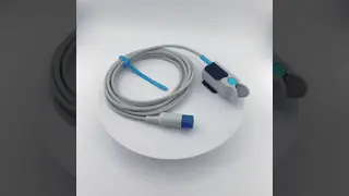 Watch:Compatible HP 8  Pin Direct Spo2 Sensor Adult Finger Clip 2.8M