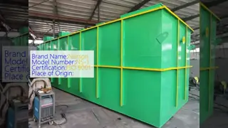 Sewage Treatment Equipment Advanced Wastewater Solutions
