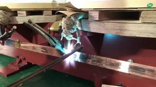 Copper Bar Welding for 6.3 MVA 66 kV Substation Power Transformer