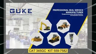 Cat 345GC Stick Cylinder Seal Kit 559-7582 5597582