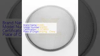 Anti Aging SS Filter Element Long Life Industrial Durability