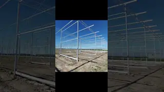 Smart Greenhouse Steel Frame for High Yield Farming