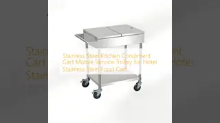 New Chinese Style Tea Trolley