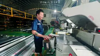 Foreign trade export cross-border broken bridge aluminum doors and windows, American standard swing