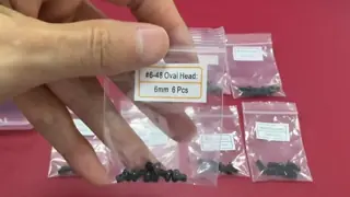 #6-48 #8-40 Oval Head Torx Machine Screws