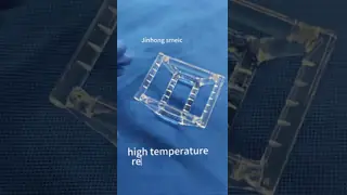 High-temperature resistant 1200-degree quartz glass boat, high-purity 99.99% quartz cleaning boat