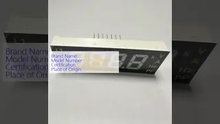 Triple Digit LED Display for Fridge Control