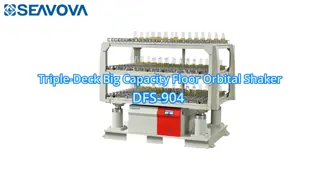 50mm 250RPM 3-Deck Big Capacity Floor Laboratory Orbital Shaker DFS-904