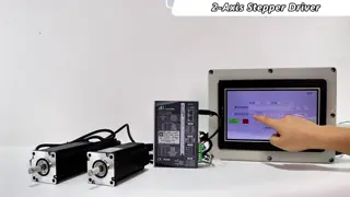 Lichuan 2-Axis DC Closed Loop Stepper Motor Drivers Kit 2Phase Nema24 Nema23 Nema17 1000PPR