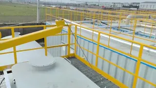 MBBR Plant Wastewater Treatment 95% COD BOD Reduction
