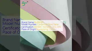 Carbonless Paper For Duplicate Forms Multi Colors