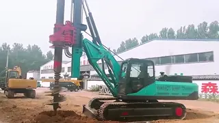 Hydraulic Rotary Drilling Machine Bridge Piers Building Foundation Engineering Rotary Drilling Rig