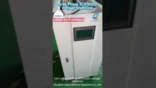 380V 3 Phase High Precision Voltage Stabilizers/Regulators