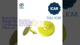 RFID Animal Ear Tag for Breeding Management