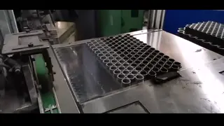 Factory workshop production: full process of magnet pressing and sintering.