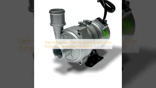 AI Server Cooling Pump 24V High Performance