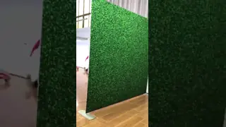 Green Hedge Pillow Cover Backdrop