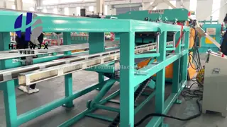 Leveling and palletizing equipment production line