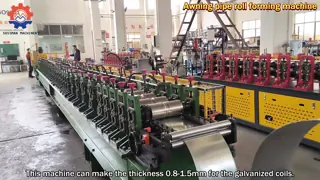 awning tube roll forming machine