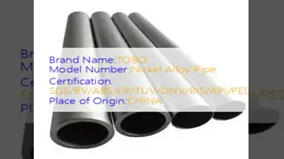 Nickel Alloy Pipe High Temp ASTM NO8800