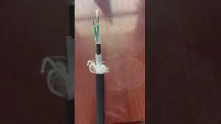 Underground fiber optic cable