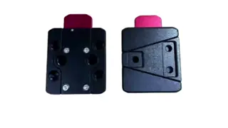 V port battery quick release base mounting plate