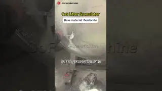 Bentonite Cat Litter Disc Granulator