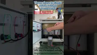 Three phase to single phase 380v to 110v 220v voltage stabilizers/regulators