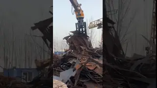 Wood Grapple 4-30 Ton Excavator Multifunciton For Log