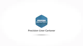Precision‑Liner Cartoner for Beauty Products