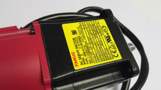 FANUC A06B-0235-B605 AiS8/4000 Servo Motor | Tapered Shaft 90V Brake CNC Motor