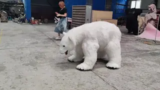 Realistic Animatronic Costumes Polar Bear Tiger