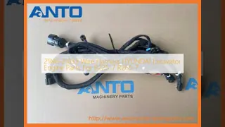 Hyundai Excavator Wire Harness 6-0