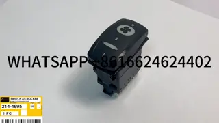 KBZE 214-4695 2144695 ROCKER SWITCH FITS CAT 414E 416E 420E 422E 428E 430E 432E 434E 442E  BACKHOE L